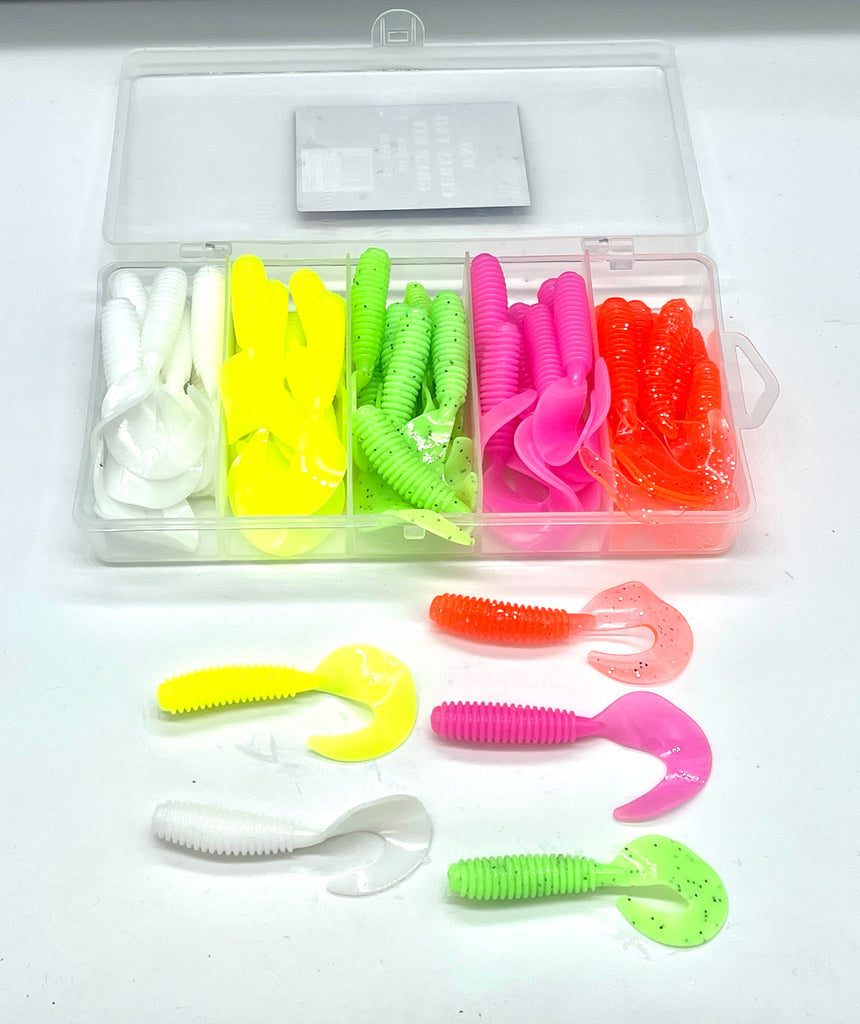 Soft Plastic Kits- 50Pcs – Walleye Nation Creations