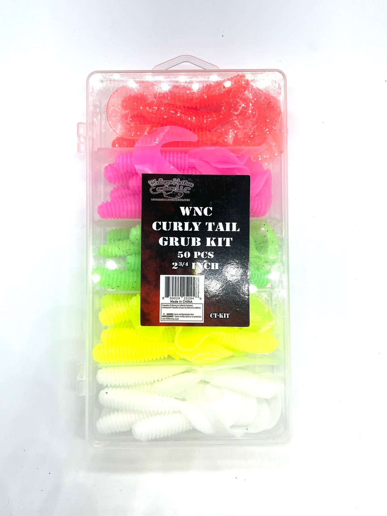 Soft Plastic Kits- 50Pcs – Walleye Nation Creations