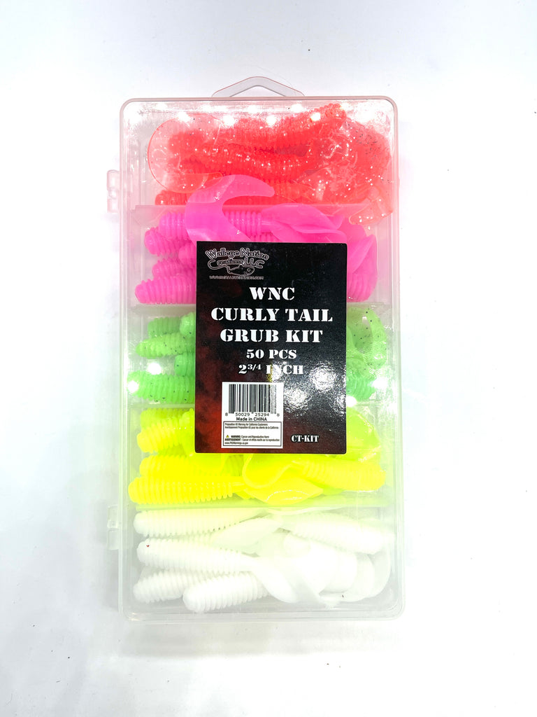 Soft Plastic Kits- 50Pcs – Walleye Nation Creations
